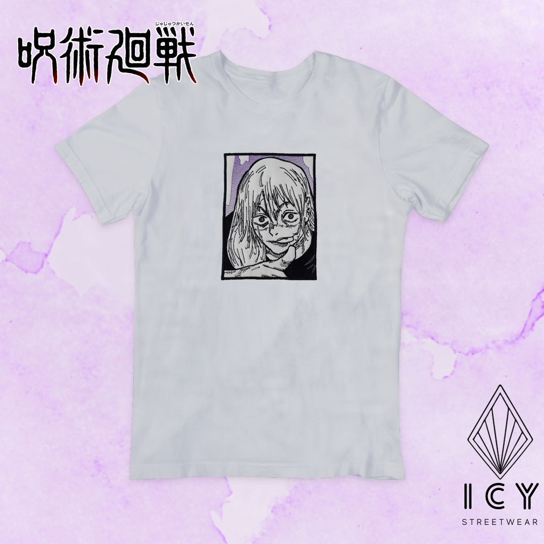 PLAYERA BORDADA MAHITO 120 JUJUTSU KAISEN – ICY-STREETWEAR.MX